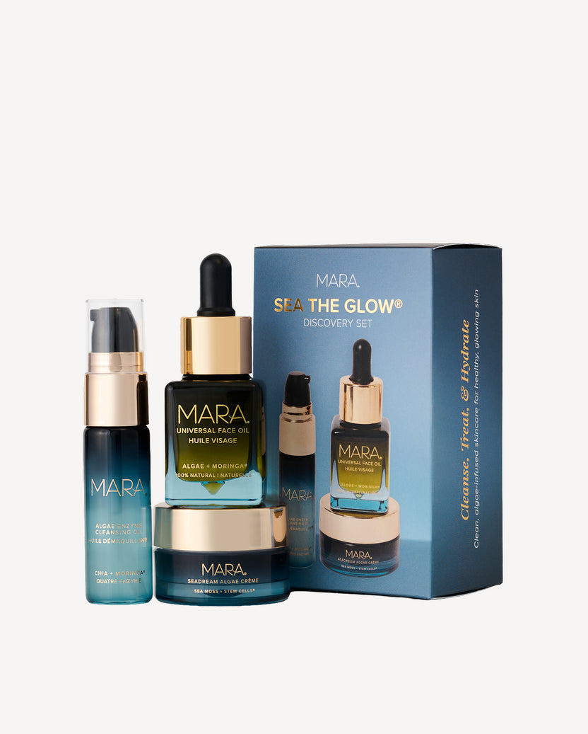 MARA Sea the Glow Discovery Set – Mini Hydrating & Anti-Aging Skincare Kit